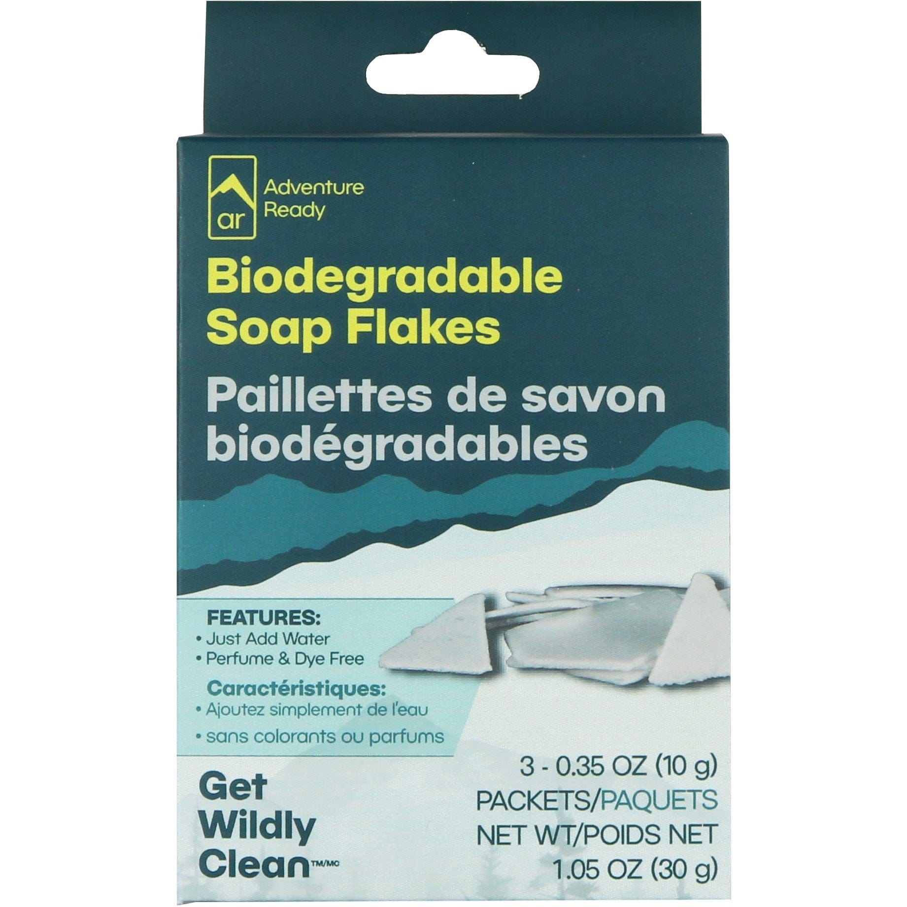 Adventure Ready Soap Flakes Refill – 30g – Campmor