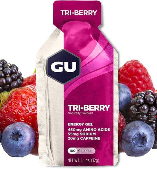 GU Tri Berry Energy Gel (no fat) – Campmor
