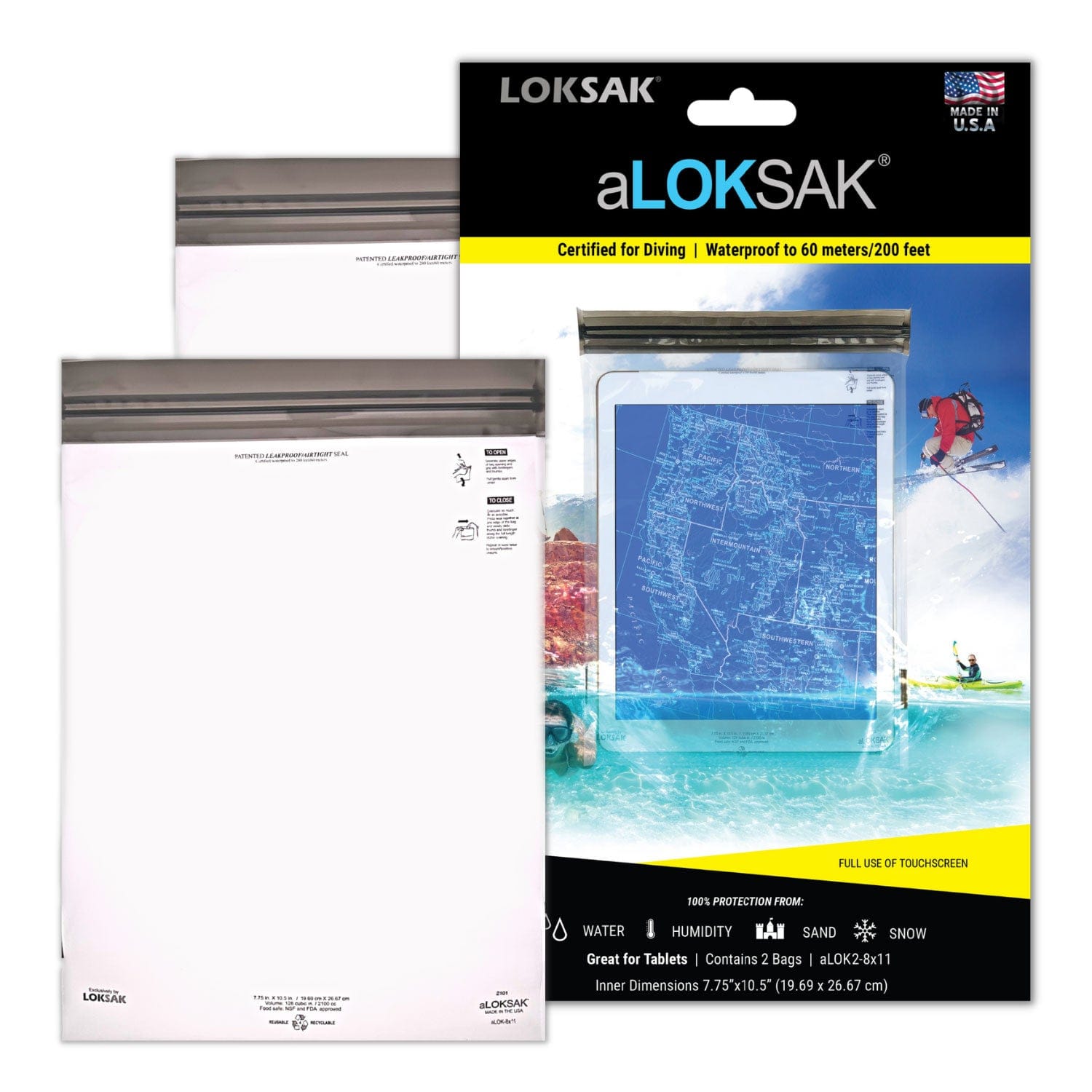 LOKSAK aLOKD 8 X 11 – Campmor