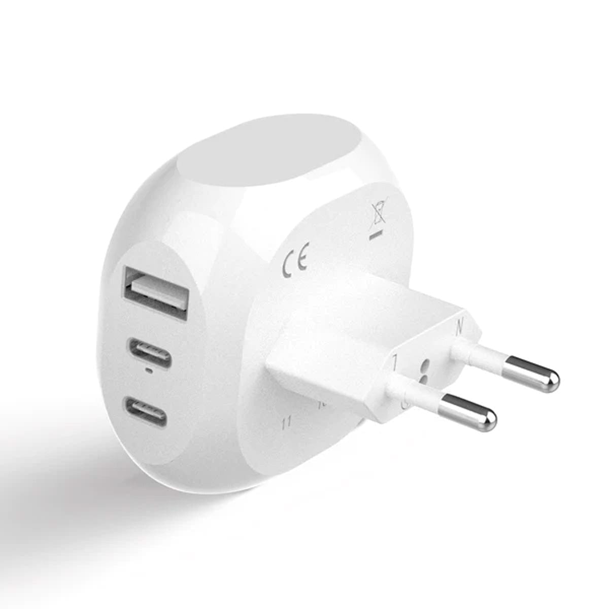 European Travel Plug Adapter - Type C - 5 in 1 - Ultra Compact – Campmor