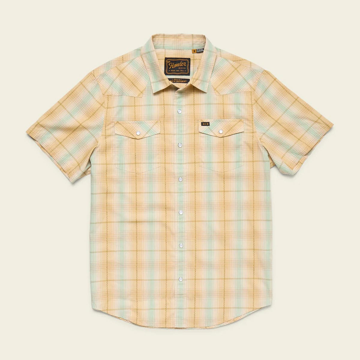 Howler Brothers H Bar B Snapshirt Prairie Plaid – Campmor