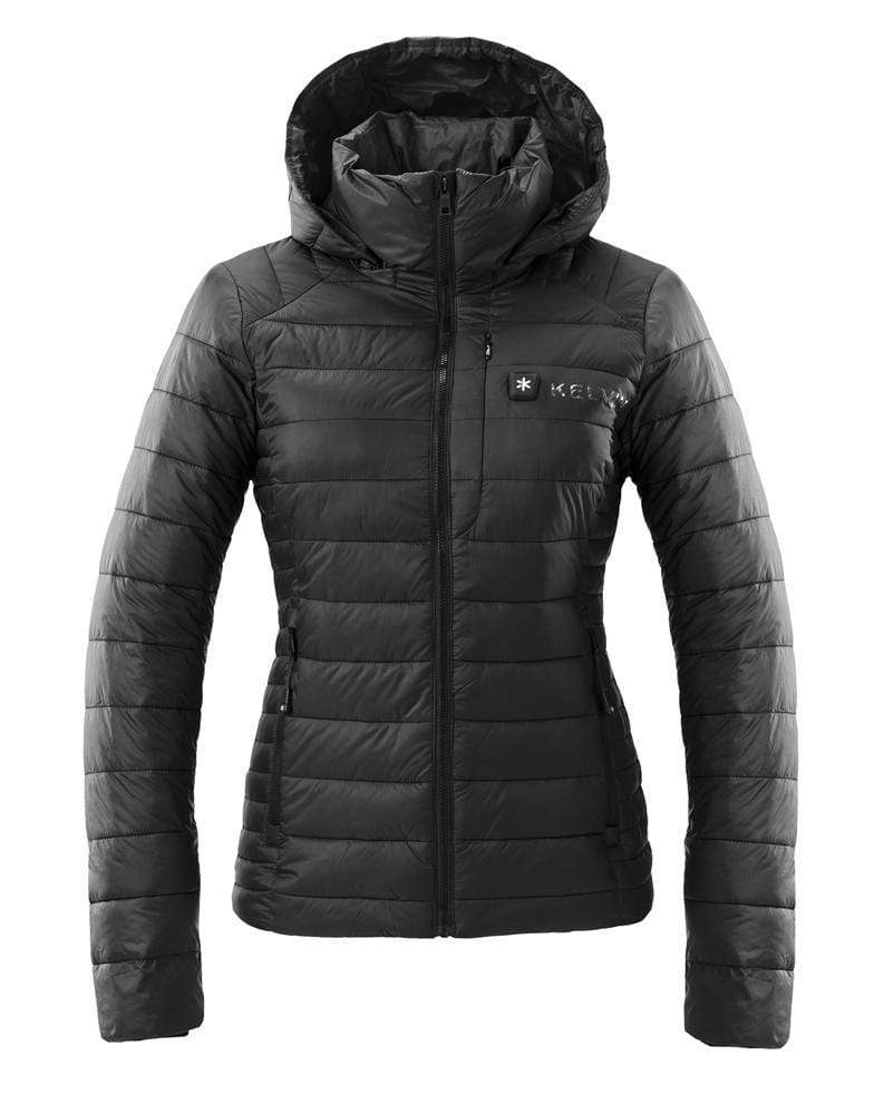 Aura Women's Heated Jacket | Jet Black by Kelvin Coats – Campmor