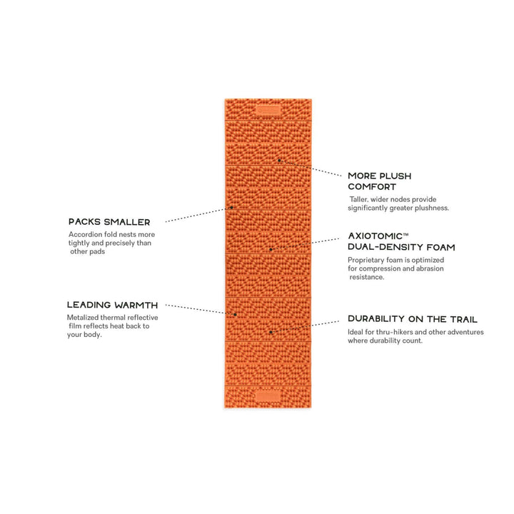 Nemo Switchback Insulated Ultralight Regular Sleeping Pad – Campmor