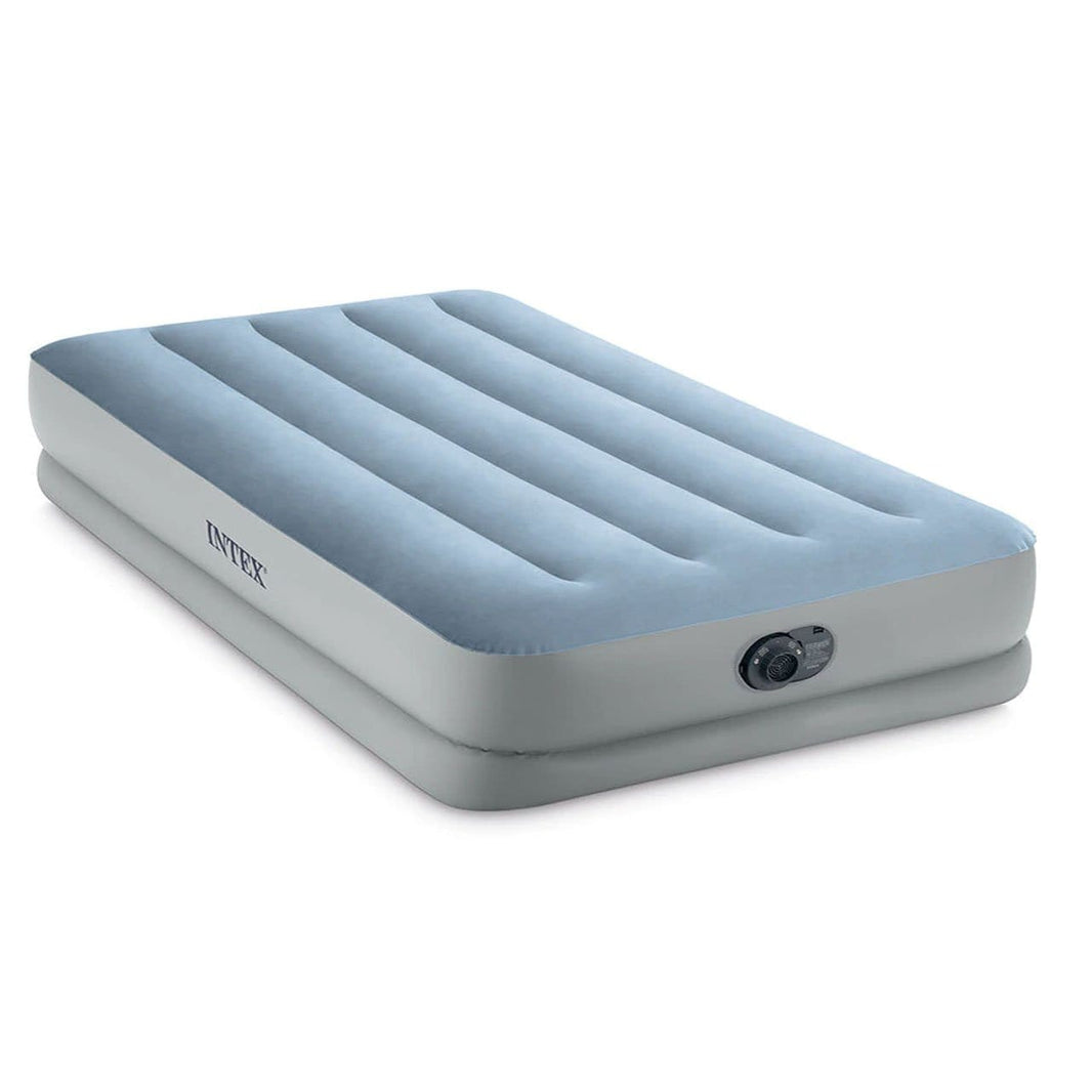 Intex Queen Raised Comfort Airbed with Fiber Tech – Campmor