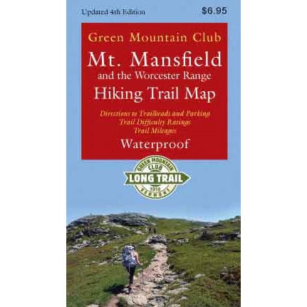 Mt. Mansfield & the Worcester Range Hiking Map: Waterproof – Campmor