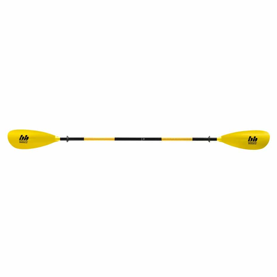 Bending Branches Bounce Black Aluminum Shaft Yellow Blade Paddle – Campmor